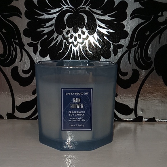 Simply indulgent | Accents | Rain Shower Soy 2 Wick Candle | Poshmark